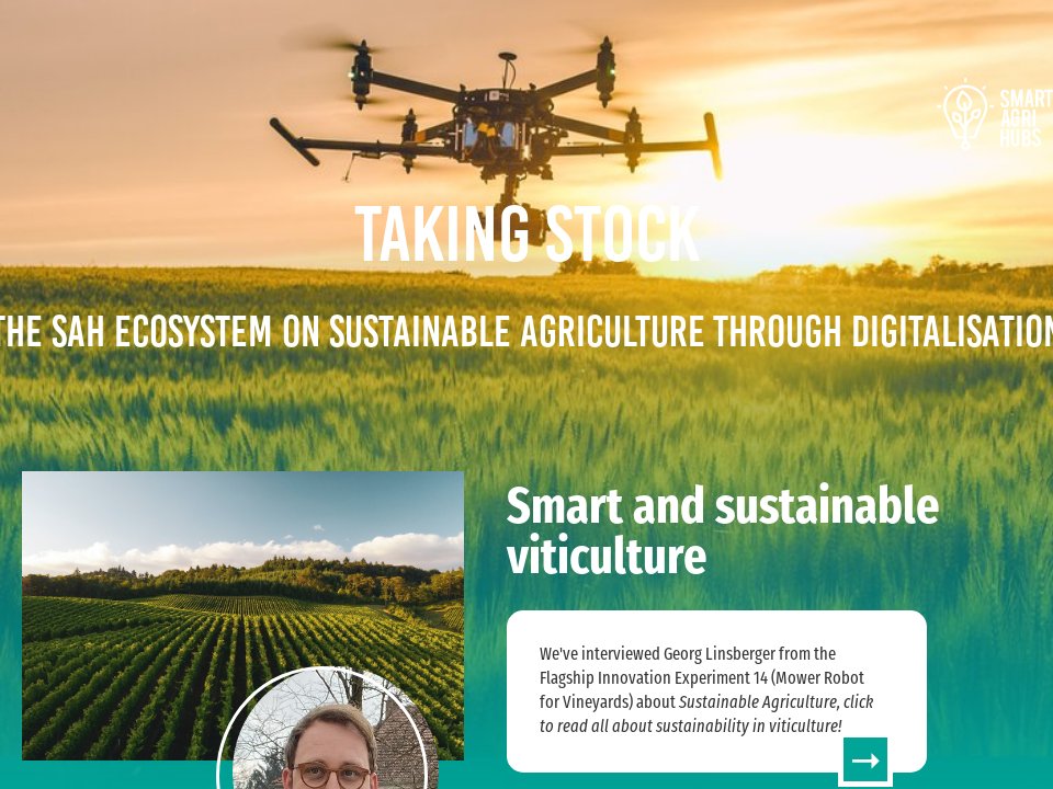 TOC - Sustainable Agriculture through Digitalisation